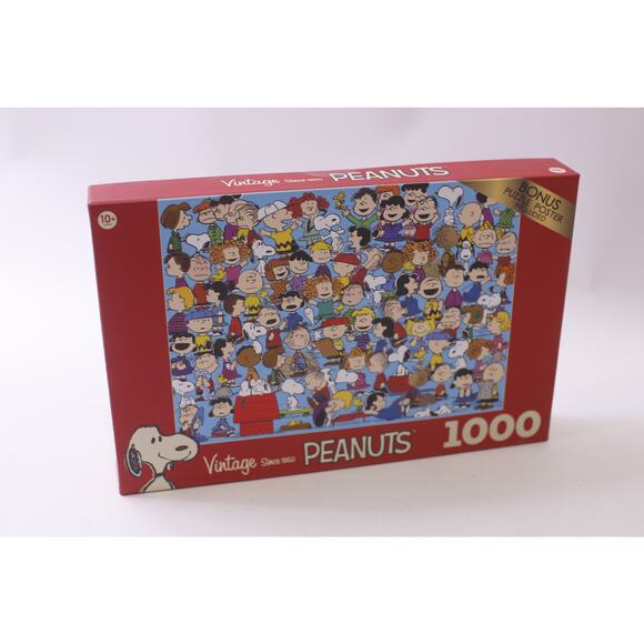 Peanuts | Games | Peanuts Jigsaw Puzzle 00 Pieces Poster Included ...